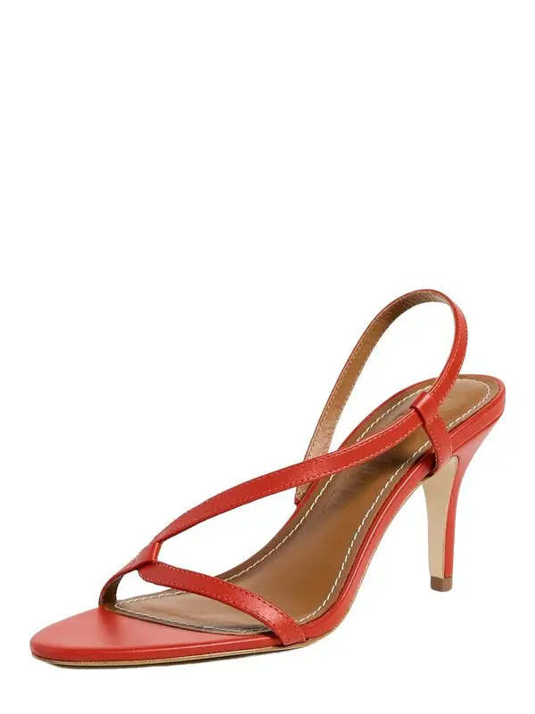 Staud Louden Heels - Red Rose
