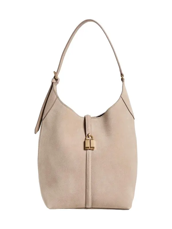 DEMELLIER Siena Bucket Bag - Light Taupe