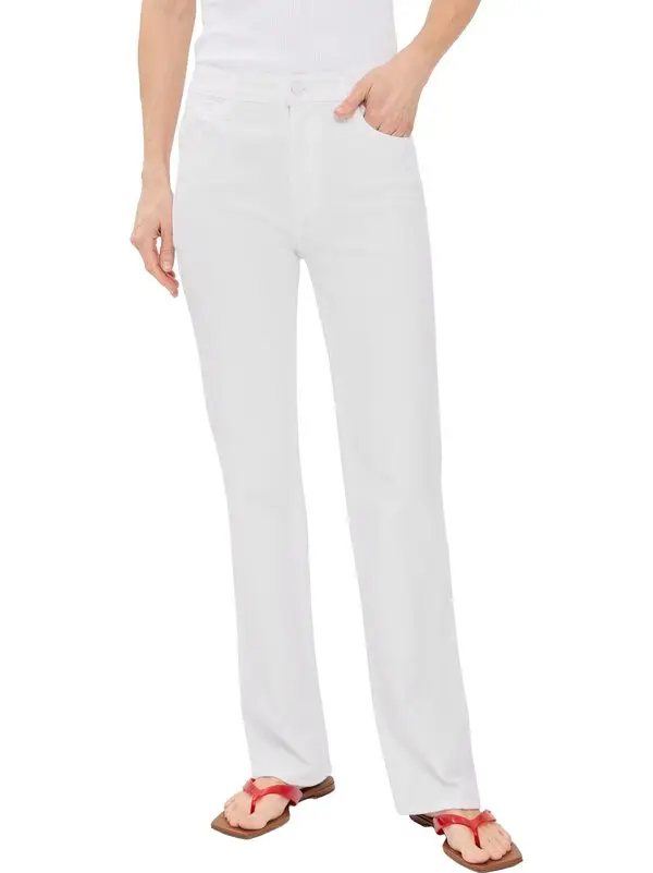 MOTHER Lil Petite Kick It Jeans - Totally Innocent