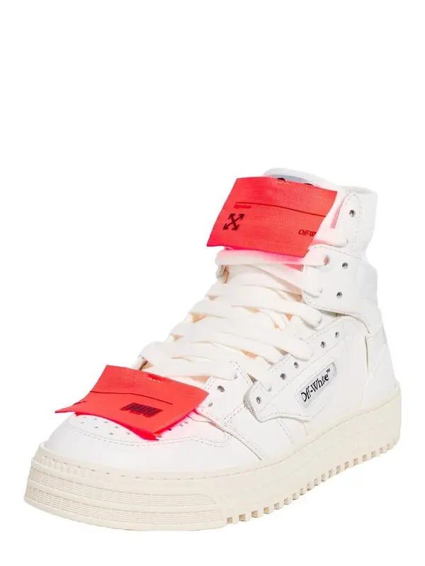 Off-White 3.0 Off Court Sneakers - White/orange