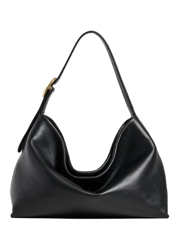 Vince Plonge Vivian Small Hobo Bag - Black