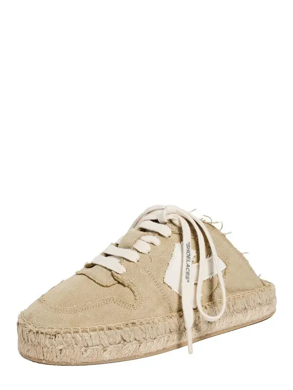 Off-White Arrow Espadrilles - Beige/white