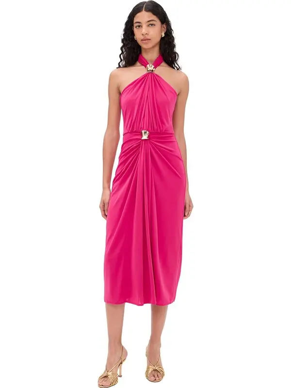 Cinq À Sept Kaily Bangle Dress - Beetroot Purple