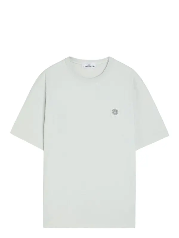 Stone Island Reflective Cotton T-shirt - Blue
