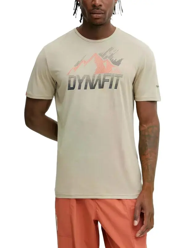 DYNAFIT Transalper Graphic-print T-shirt - Neutrals