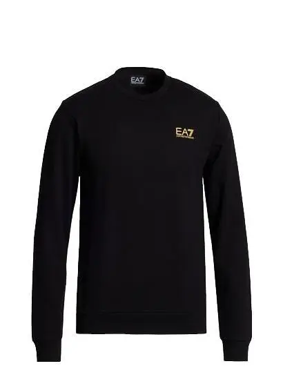 EA7 Cotton Sweatshirt - Black