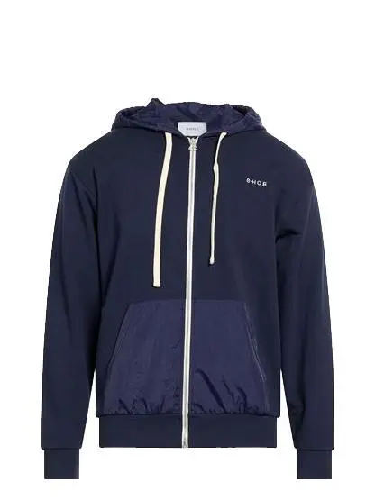 SHOE Cotton French Terry Sweatshirt - Navy