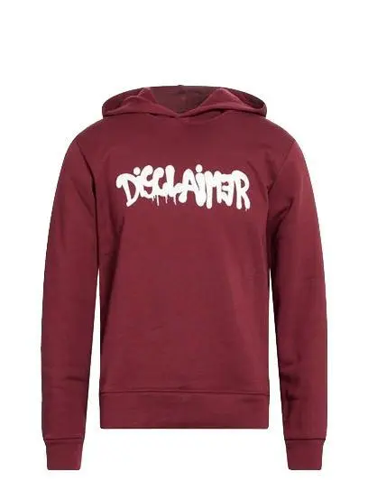 DISCLAIMER Cotton Fleece Sweatshirt - Red