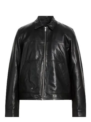 Bolongaro Trevor Elias Lambskin Biker Jacket - Black