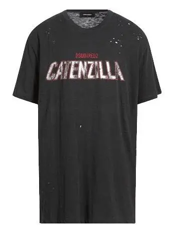 Dsquared2 T-shirt Size Cotton, Elastane - Grey