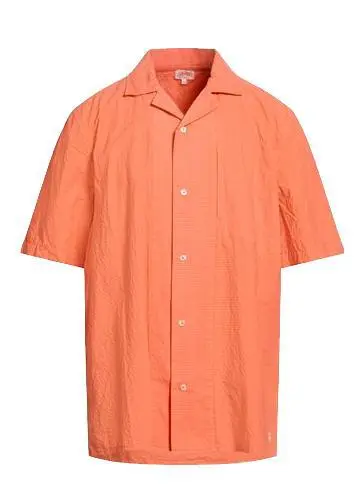 Armor Lux Shirt Size Cotton, Polyester, Elastane - Orange