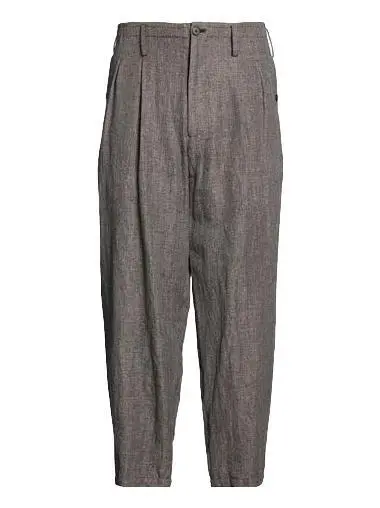 Y'S YOHJI YAMAMOTO Cotton Casual Pants - Grey