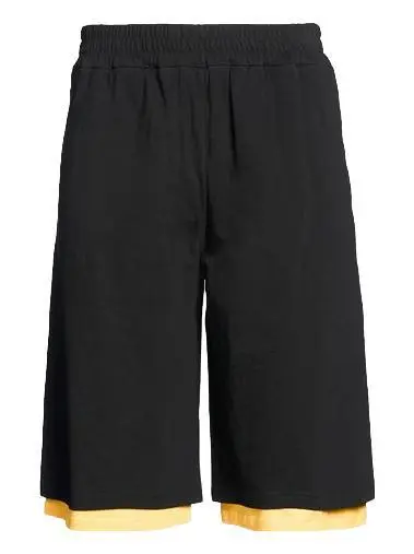 JIL SANDER Cotton Jersey Athletic Shorts - Black