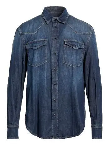 DONDUP Denim Shirt Size Cotton - Blue