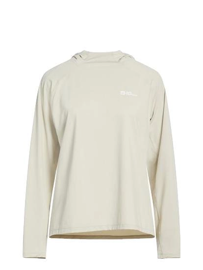JACK WOLFSKIN Hooded T-shirt - Ivory