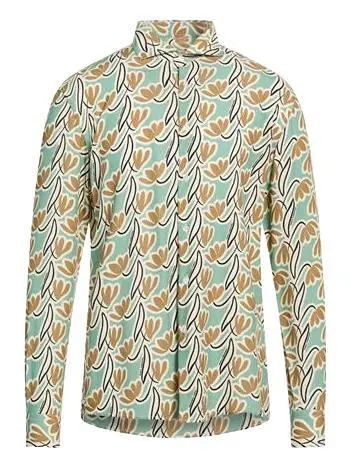 DANIELE ALESSANDRINI Shirt Size Viscose - Beige