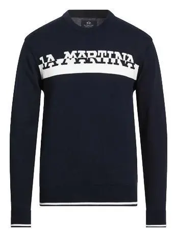 LA MARTINA Cotton Sweater - Navy