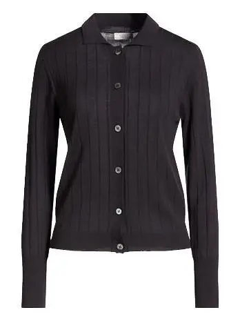 Peserico Merino Wool Cardigan - Grey