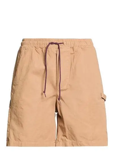 SHOE Cotton Cargo Shorts - Beige
