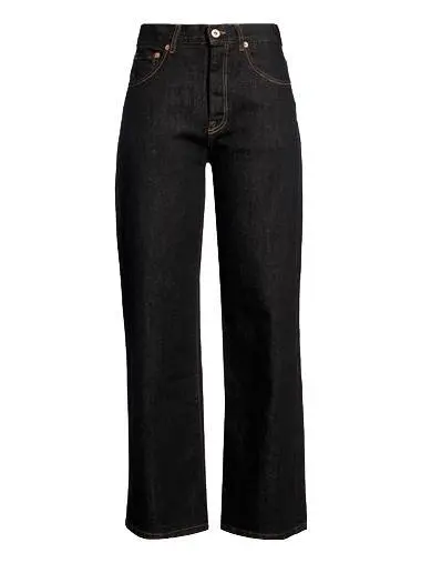 Crossley Wide-leg Denim Jeans - Black