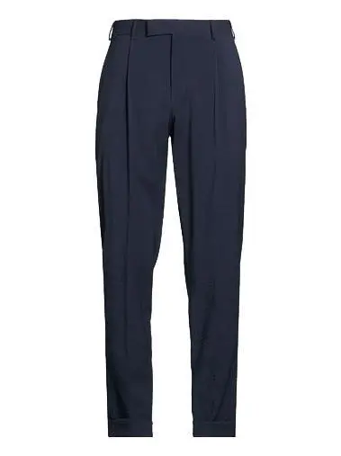 PT TORINO Tapered Seersucker Pants - Navy