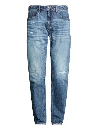 Armani Exchange Jeans In Cotton And Elastane - Blue