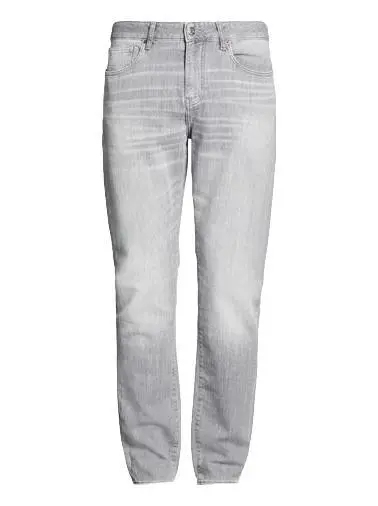 Armani Exchange Slim Fit Denim-jersey Jeans - Grey