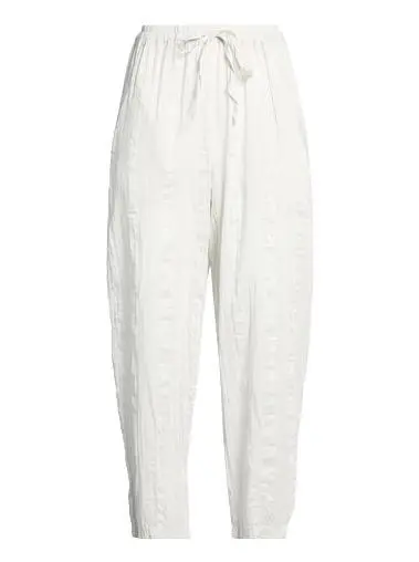 Crossley Tapered Jacquard Trousers - Grey