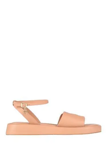 AIGNER Leather Sandals - Blush