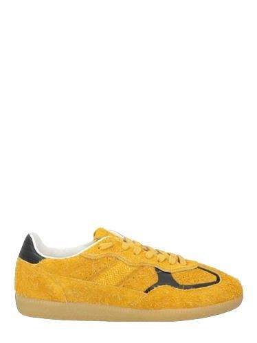 ALOHAS Suede Lace-up Sneakers - Marigold