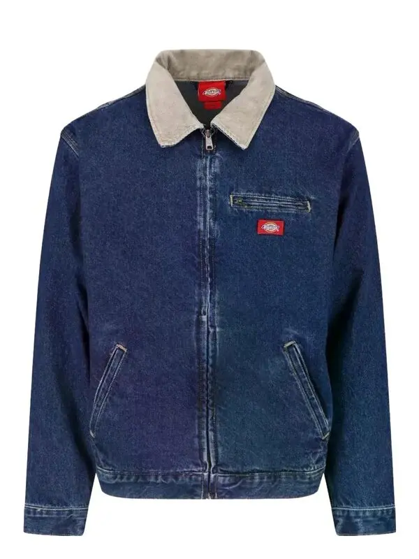 Dickies Corduroy-collar Denim Jacket - Blue