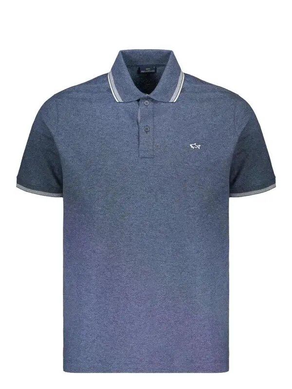 Paul & Shark Mélange Polo Shirt - Blue
