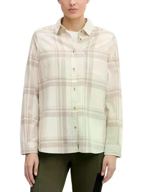 Fjallraven Vik Lite Check-pattern Shirt - Neutrals