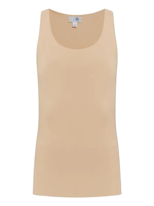 MAISON MARGIELA Lingerie-style Top - Beige