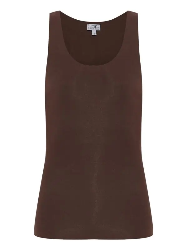 MAISON MARGIELA Lingerie Top - Brown