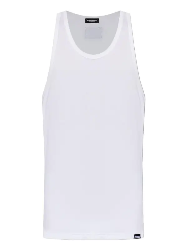 Dsquared2 Lingerie Style Top - White