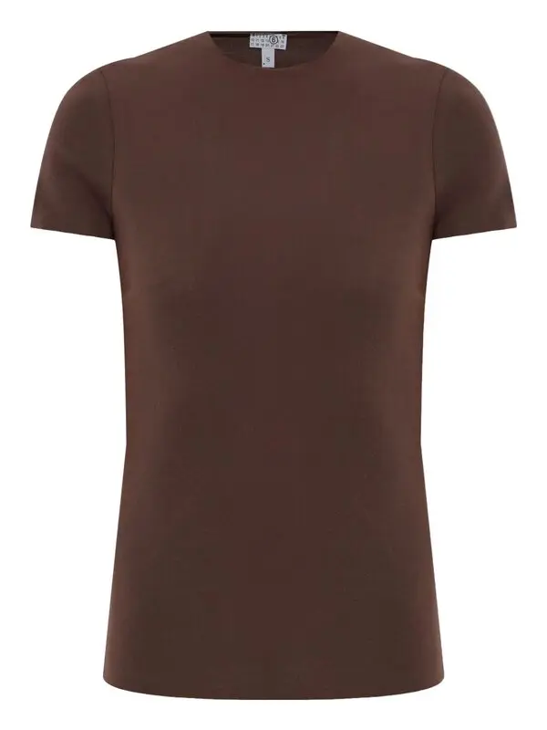 MAISON MARGIELA Lingerie T-shirt - Brown