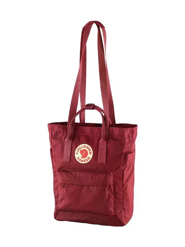 Fjallraven Kånken Logo-patch Backpack - Red