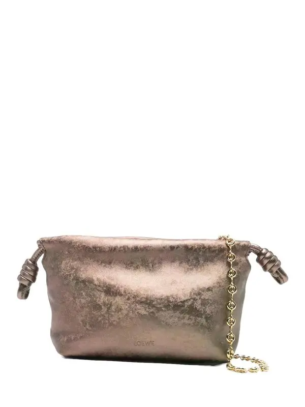 Loewe Flamenco Knot Clutch - Brown