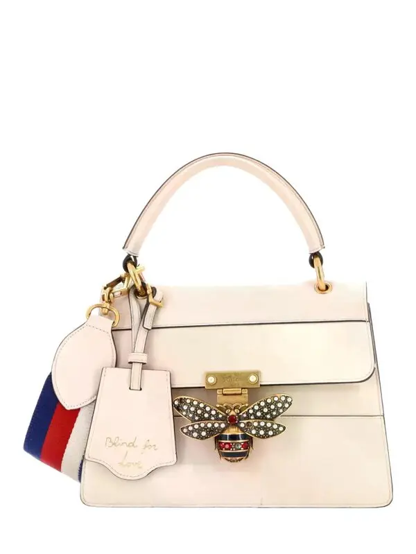 Gucci Queen Margaret Small Satchel - White
