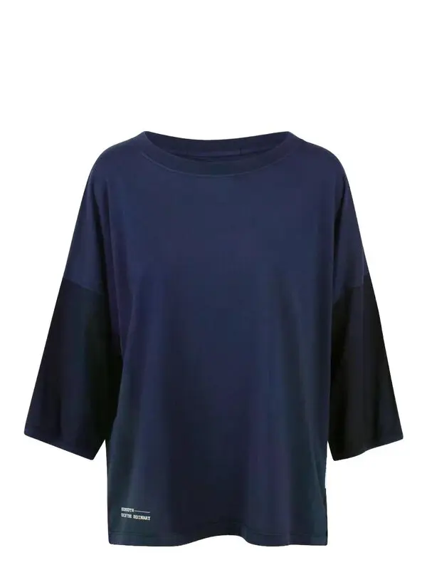 NOUMENO CONCEPT Colour-block T-shirt - Blue