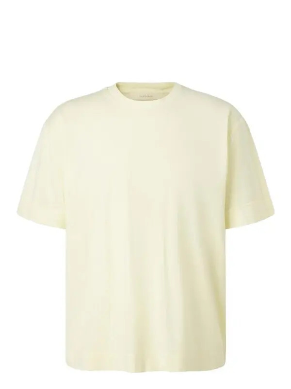 UMIT BENAN Paradiso Cotton Jersey T-shirt - Yellow
