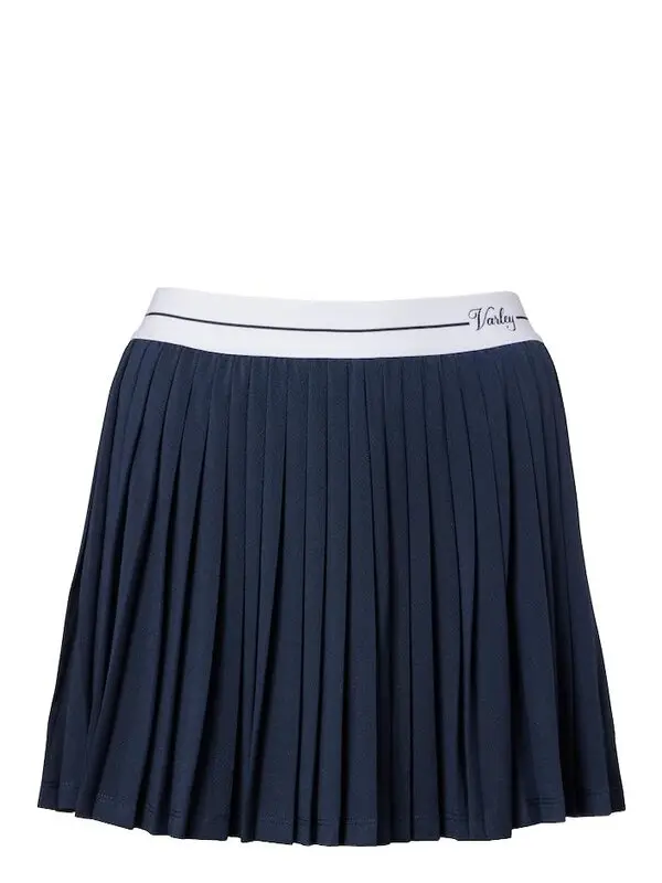 Varley Clemency Pleated Tennis Skirt - Blue