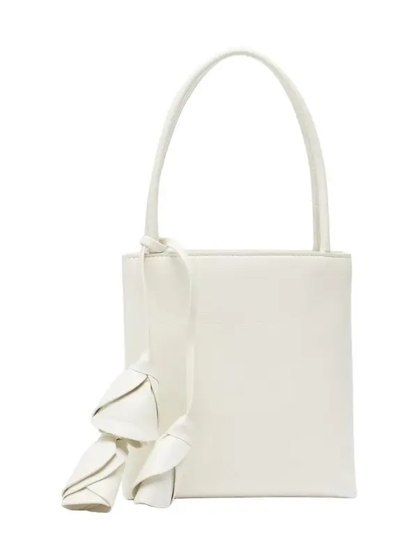 Magda Butrym Julia Small Leather Shoulder Bag - White