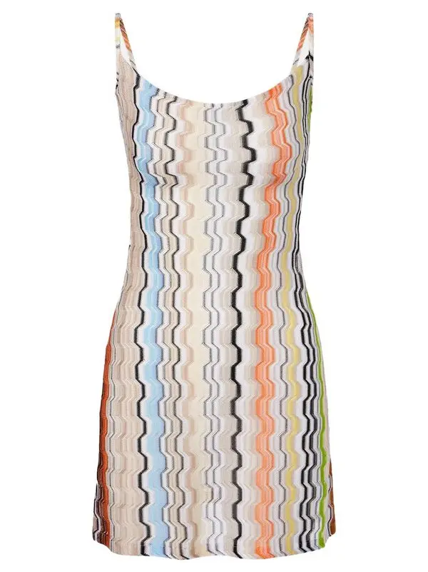Missoni Zig Zag Minidress - Multicoloured