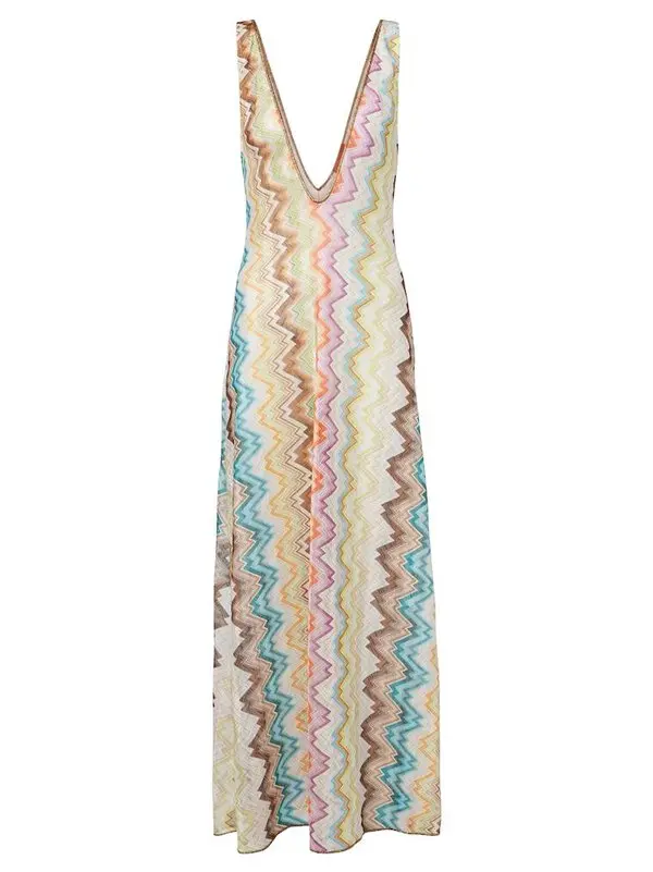 Missoni Zigzag Maxi Dress - Multicoloured