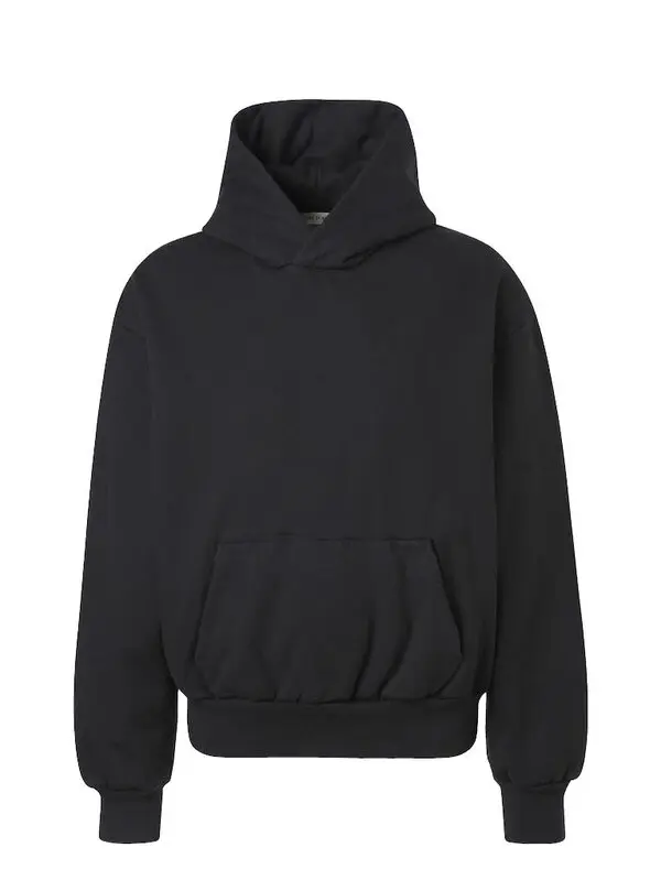 Fear Of God Cotton Jersey Hoodie - Black