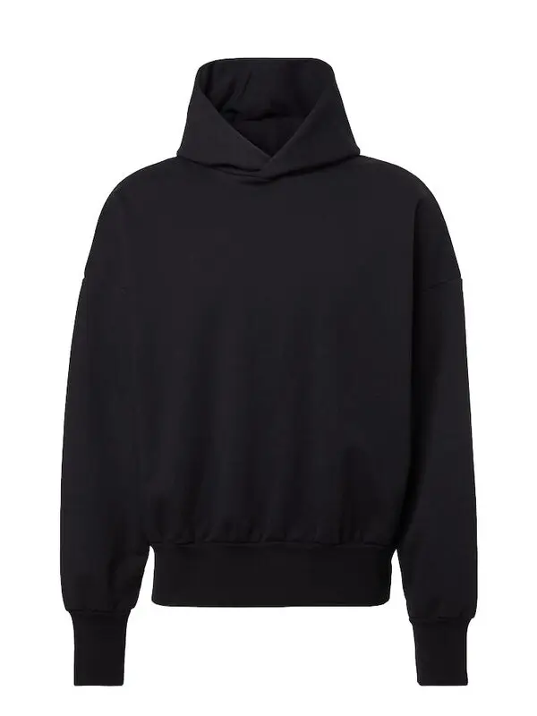 Fear Of God Cotton Jersey Hoodie - Black