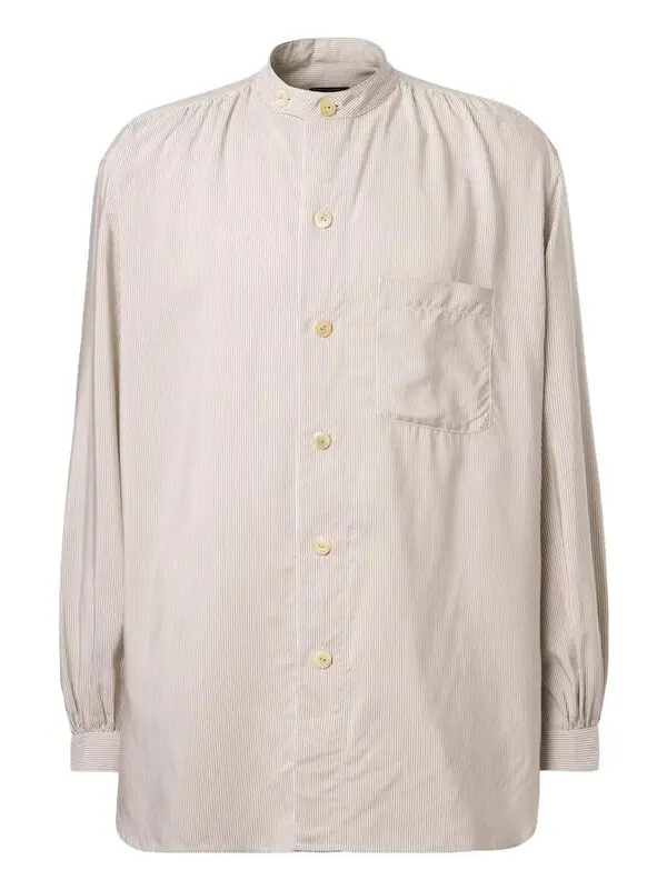 Giorgio Armani Archivio Pinstripe Shirt - Beige