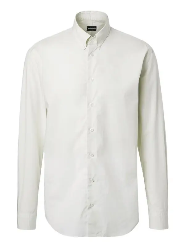 Giorgio Armani Archivio Cotton Shirt - Green